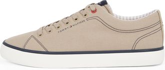 Tommy Hilfiger Herren Vulcanized Sneaker Core Ithaca Low Top, Beige (Beige), 40