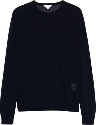 Malo Homme, Pulls, Bleu, Taille: XL Maille &agrave; col rond