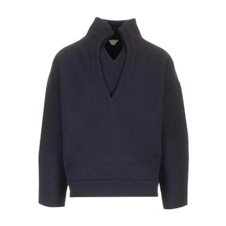 Bottega Veneta Herren, Strickwaren, Blau, XSGr&ouml;&szlig;e