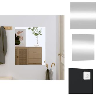 vidaXL Spiegel - Living Wandspiegel 50x60 cm Glas Rechteckig