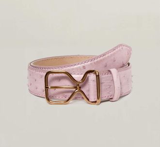 Reptiles House Elise - Straußengürtel - Rosa