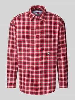 Tommy Jeans Freizeithemd mit Knopfleiste