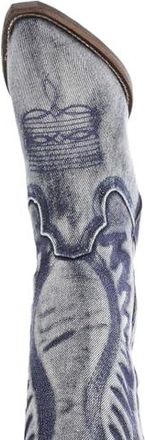 Steve Madden Femme Albany Botte Tendance, Tissu Denim, 40 EU