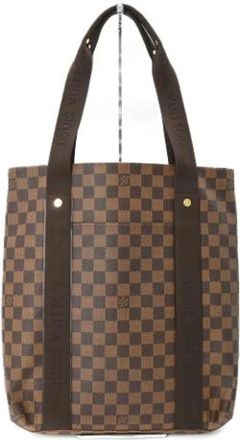 Louis Vuitton unisex, Pre-owned, Brun, Taille: ONE Size Sac fourre-tout en toile Vintage Pre-owned