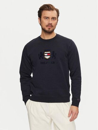 Tommy Hilfiger Sweatshirt Icon MW0MW38349 Dunkelblau Regular Fit