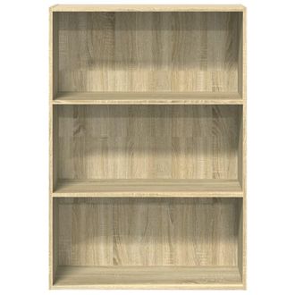 Generic Aufbewahrungs-B&uuml;cherregal, Vertikaler Offener Regal-Organizer, B&uuml;cherregal aus Holzwerkstoff f&uuml;r Wohnzimmer, Schlafzimmer, B&uuml;ro (Sonoma-Eiche 39)