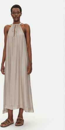 Bomboogie Sommerkleid AW8993TSET5 Beige Relaxed Fit