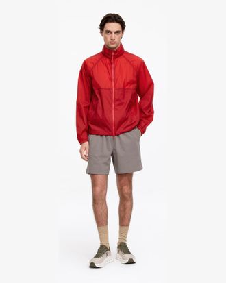 Arket Minimalistischer Windbreaker -Rot