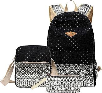 Generic Sac &agrave; dos de voyage pour femme, sac &agrave; dos, sac &agrave; main, sac &agrave; stylos, sac &agrave; dos d&eacute;cole, sac, Noir, taille unique