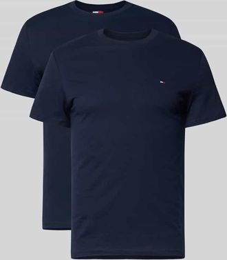Tommy Jeans Slim Fit T-Shirt Set aus reiner Baumwolle im 2er-Pack