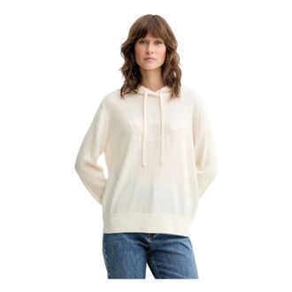 Iceberg Woll-Kapuzenpullover - - Sweatshirts & Hoodies - Damen - Beige - M