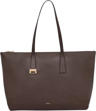 Furla Grand cabas Olivia L - Femme - Sacs - Brun - Taille: ONE Size