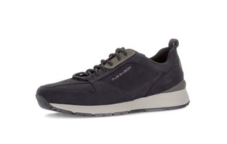 Gabor Herren Sneaker, M&auml;nner Schn&uuml;rschuhe,Wechselfu&szlig;bett,Business,Freizeit,Schnuerschuhe,Schnuerer,Schnuerung,Black/Cactus,42.5 EU / 8.5 UK