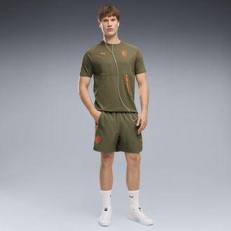 Puma Short tiss&eacute; d&eacute;contract&eacute; PUMATECH AC Milan Homme, Accessoires, Gris, XXL