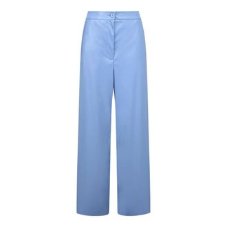 Maison Margiela Blaue Weite Beinhose Frauen - - Trousers - Damen - Blau - XS