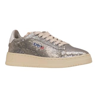 Autry Femme, Chaussures, Gris, Taille: 41 EU Dallas Low Sparkling