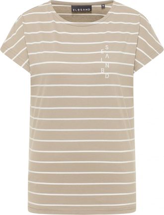 Elbsand Selma Damen T-Shirt, Rundhalsausschnitt, normal geschnitten