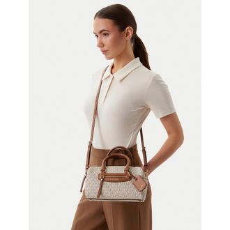 Michael Kors Handtasche MICHAEL Michael Kors Jet Set 32S6GTVC0B Creme