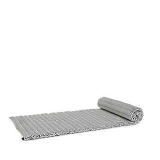 Leewadee Kapok Rollmatte - Handgefertigte Schlaf- & Relax Faltmatte aus Thailand, vielseitig als G&auml;stebett, Campingmatte, Yogamatte oder Futon nutzbar, 190 x 1