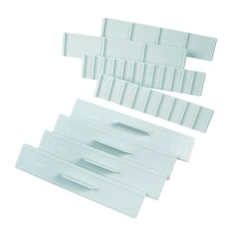 Generic Lineal zum Backen - Set aus mehreren Teilen, genaue Abstufungen | Messwerkzeuge für die Kontrolle der Teigdicke, Schneiden von Keksen, Tortenportion