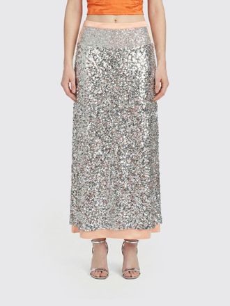 Paco Rabanne Jupe RABANNE Femme couleur Argent