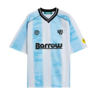 Barrow Barrow, Femme, Tops, Bleu, Taille: 38 FR T-Shirt Triac&eacute;tate