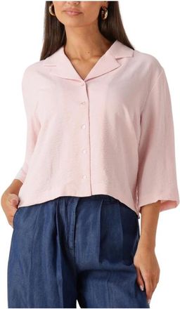 Modstr&ouml;m Damen, Blusen & Hemden, Rosa, SGr&ouml;&szlig;e