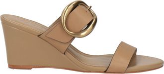 Farm Rio MOCHA BUCKLE WEDGE SANDAL