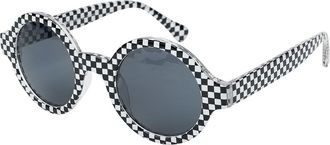Urban Classics Unisex Sunglasses Retro Funk UC black/white, one size
