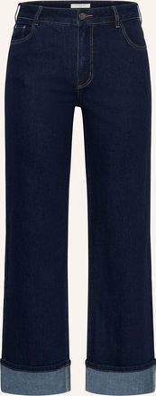 Kaffe Curve Kaffe Curve Jeans Kcandrya Mit Fixiertem Umschlag blau