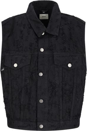 Haikure Femme, Vestes, Noir, Taille: 38 FR Ryder Bull Destroy Vest