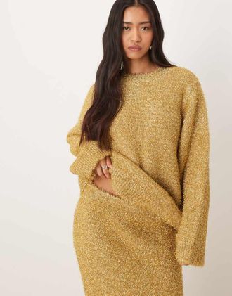 Asos Pull oversize densemble style guirlande - Dor&eacute;