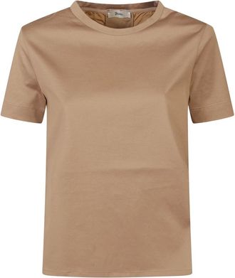 Herno Femme, Tops, Brun, Taille: 42 FR Herno T-shirts et Polos Camel