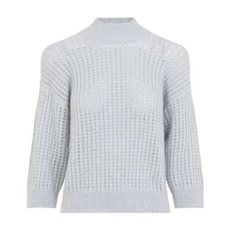 PESERICO Rete Pullover - - Knitwear - Damen - Blau - M