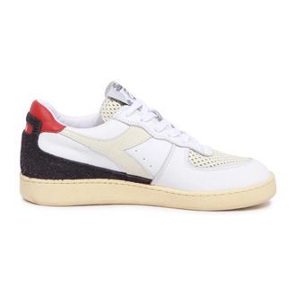Diadora Heritage MI Basket Low Punched Schuhe - - Shoes - Herren - Wei&szlig; - 41 EU