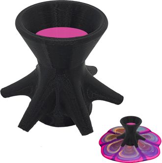 Generic min Blumenmalbecher - Gießbecher mit Trichter mit 7 Füßen | Blumensieb für Malsets Flows, -Zeichen-Sets für Weihnachten, Malzubehör