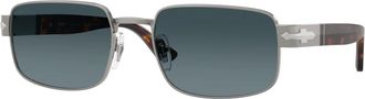Persol Homme, Accessoires, Gris, Taille: 58 MM Lunettes de soleil Po1022S
