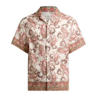 Etro Homme, Chemises, Multicolore, Taille: M Chemise &agrave; Manches Courtes