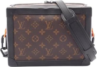 Louis Vuitton Sac bandouli&egrave;re Pre-owned en toile - Homme - Pre-owned - Brun - Taille: ONE Size