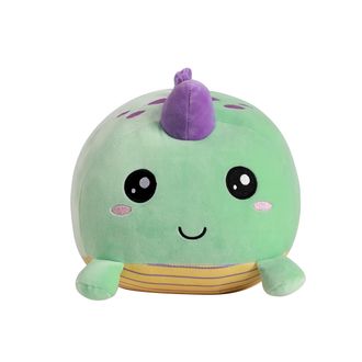 i-Total Dekoratives Kissen für Bett/Sofa | Bequem und kuschelig (Dino)