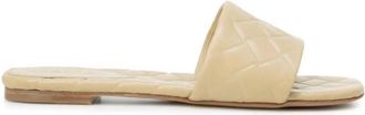 Bottega Veneta Sandalen - Amy Leather Sandals - Gr. 36 (EU) - in Beige - für Damen