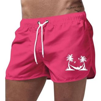 Generic Short De Bain Homme Rugby Court Marque Velour 3XL Elastique Genoux Sportswear Ultra Cuisse Shorthomme S&eacute;chage Flottant Push Ceremonie Athletisme Color