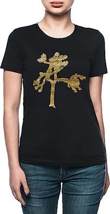 Vendax Vendax The Joshua Tree- U2 T-Shirt Femme Noir