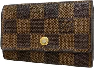 Louis Vuitton unisex, Pre-owned, Brun, Taille: ONE Size Portefeuille en toile Pre-owned