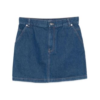 Maison Kitsun&eacute; Jeansrock - - Skirts - Damen - Blau - W28