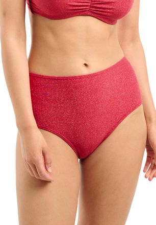Sans Complexe Damen Reflet, tiefer sitzender Badeanzug, Kirschrot, 36/38