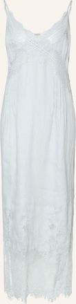 AllSaints Allsaints Leinenkleid Samia Mit Spitze blau