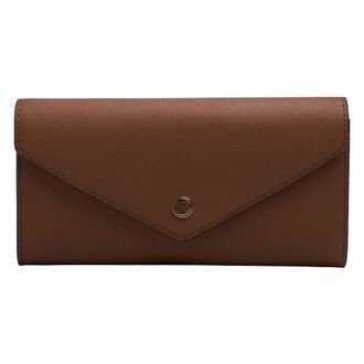 Michael Kors Femme, Accessoires, Brun, Taille: ONE Size Portefeuille Jet Set Travel