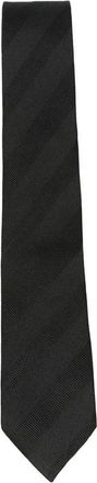Tagliatore Homme, Accessoires, Noir, Taille: ONE Size Striped Silk Tie