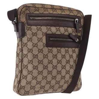 Gucci Pre-owned Vintage GG Canvas Schultertasche - - Pre-owned - Damen - Braun - ONE SIZE